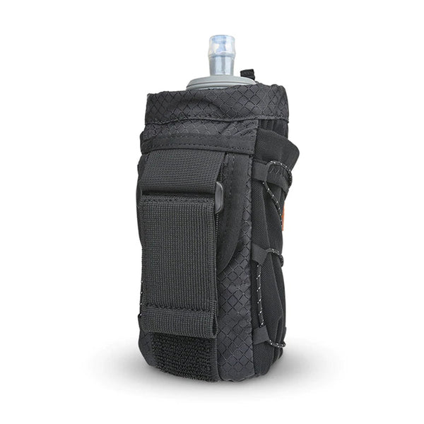 Orange Mud Handheld Soft Flask 500ml | Running Hydration Bottle | Black